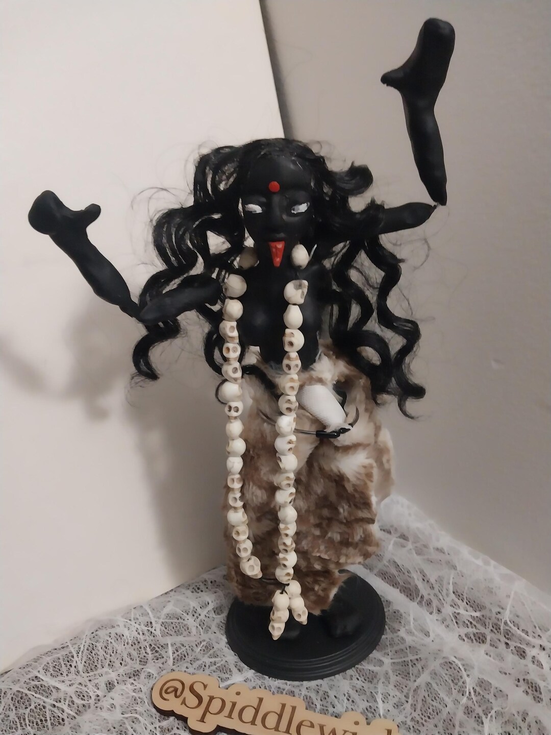 Kali Hindu Goddess of Death Destruction Time Art Doll - Etsy