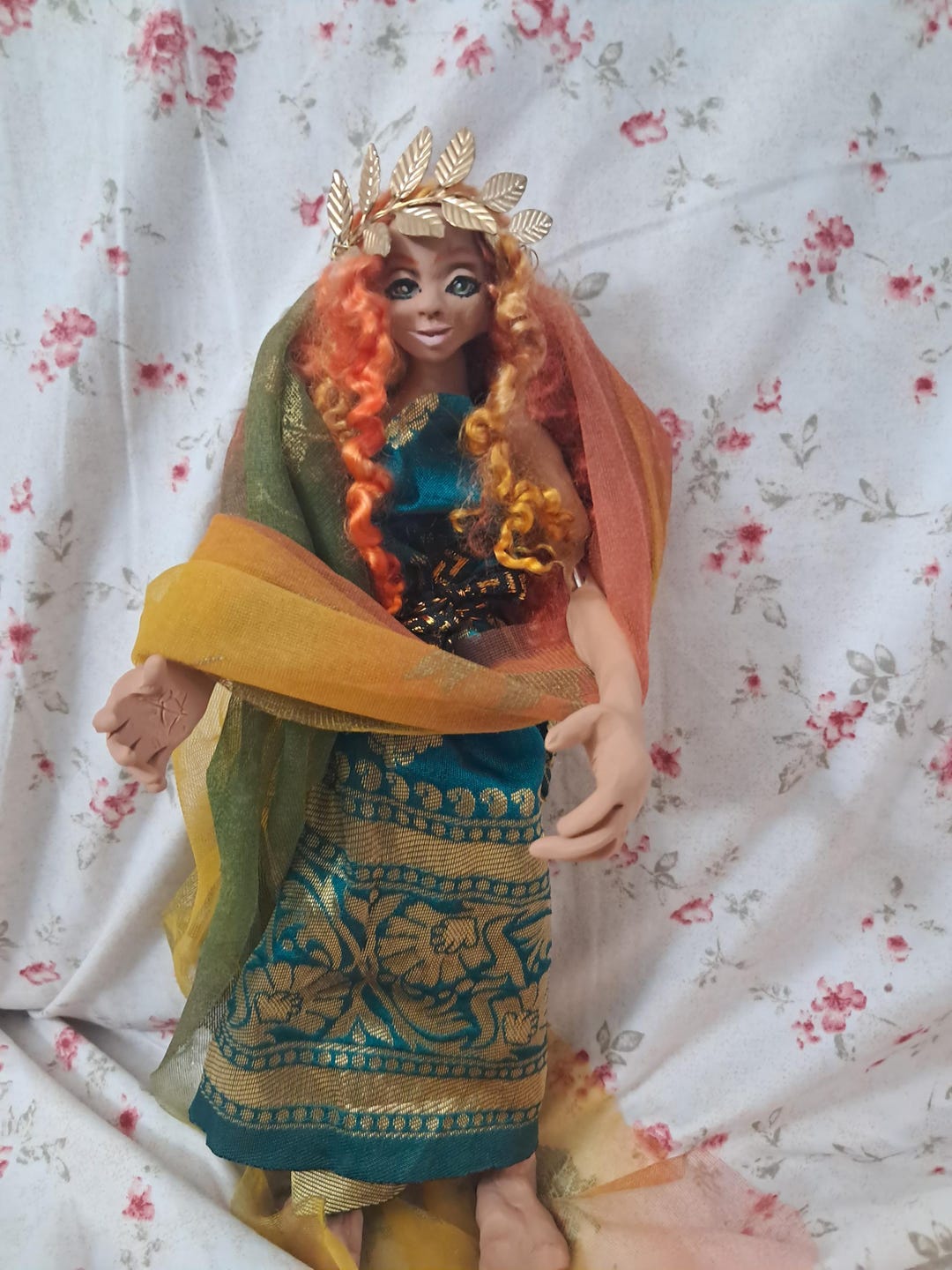 Demeter Greek Goddess of Agriculture Art Doll - Etsy
