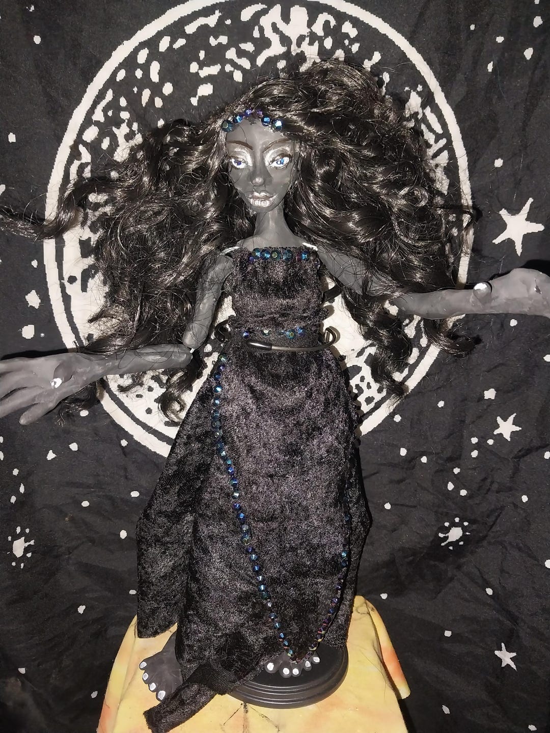 Nyx Primordial Greek Goddess of Night - Etsy