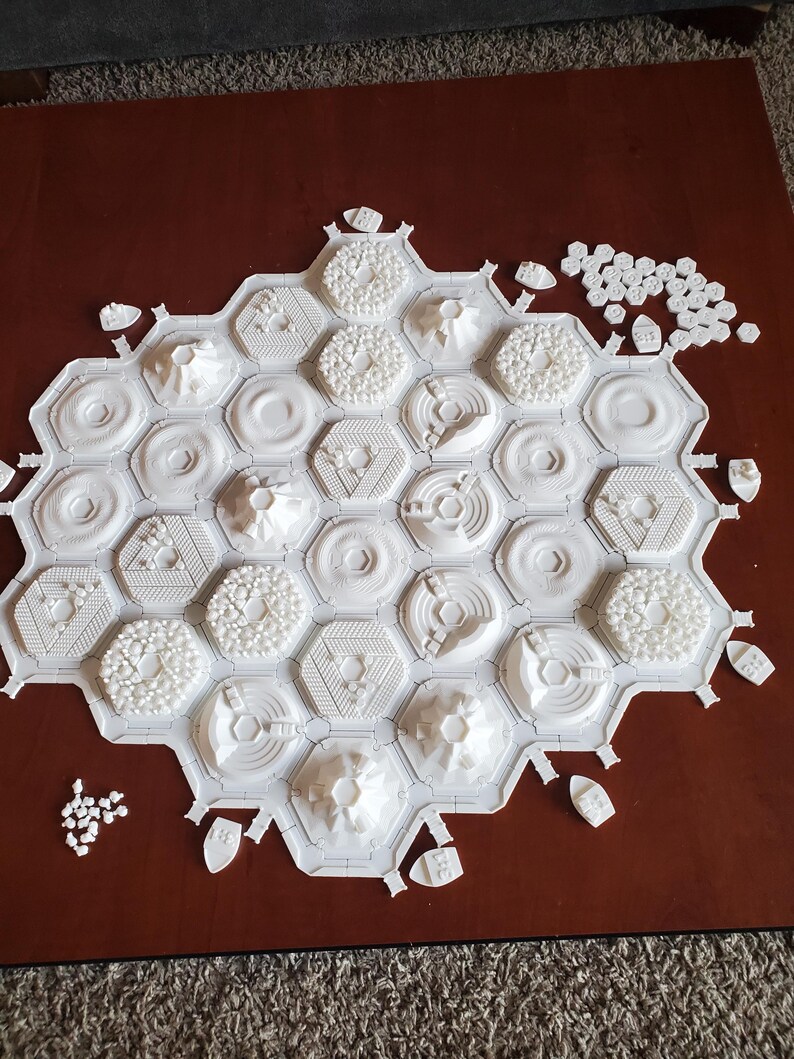 Settlers of Catan | 3D Printed | DIY | Original and Expansion - Etsy
