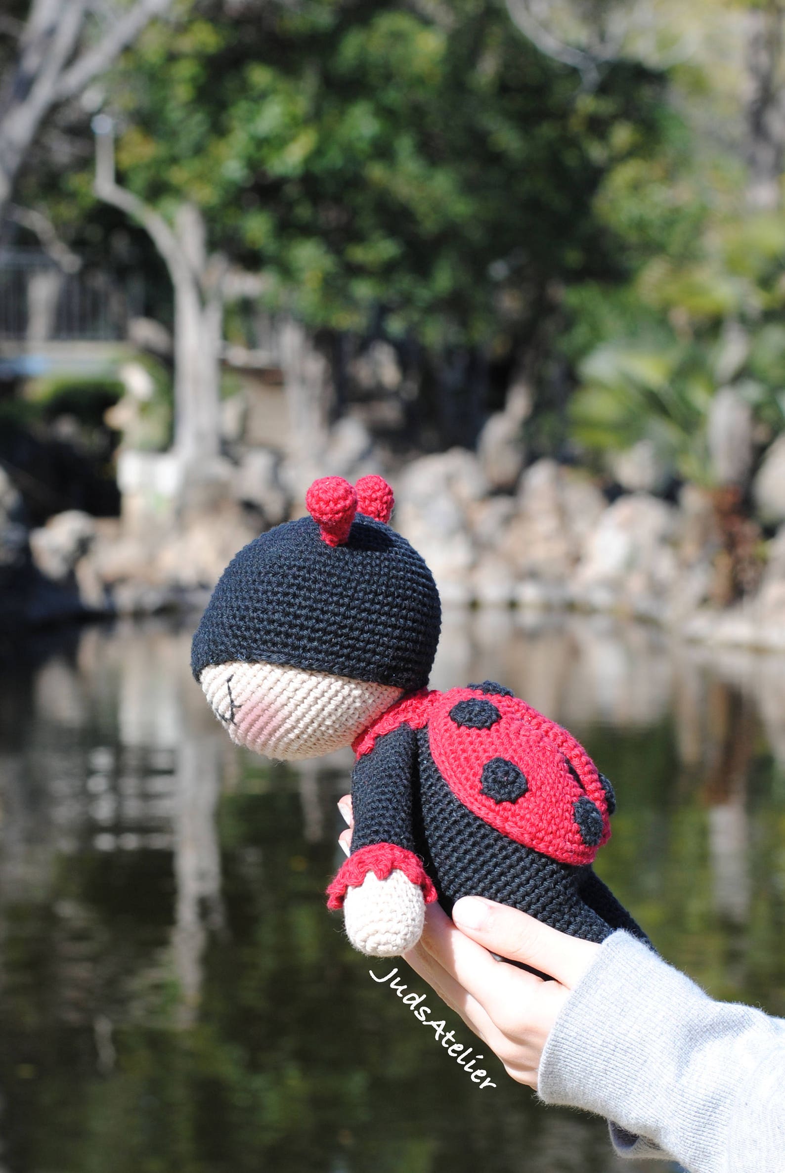Amigurumi Pattern Ladybug Crochet Pattern Amigurumi Animal - Etsy