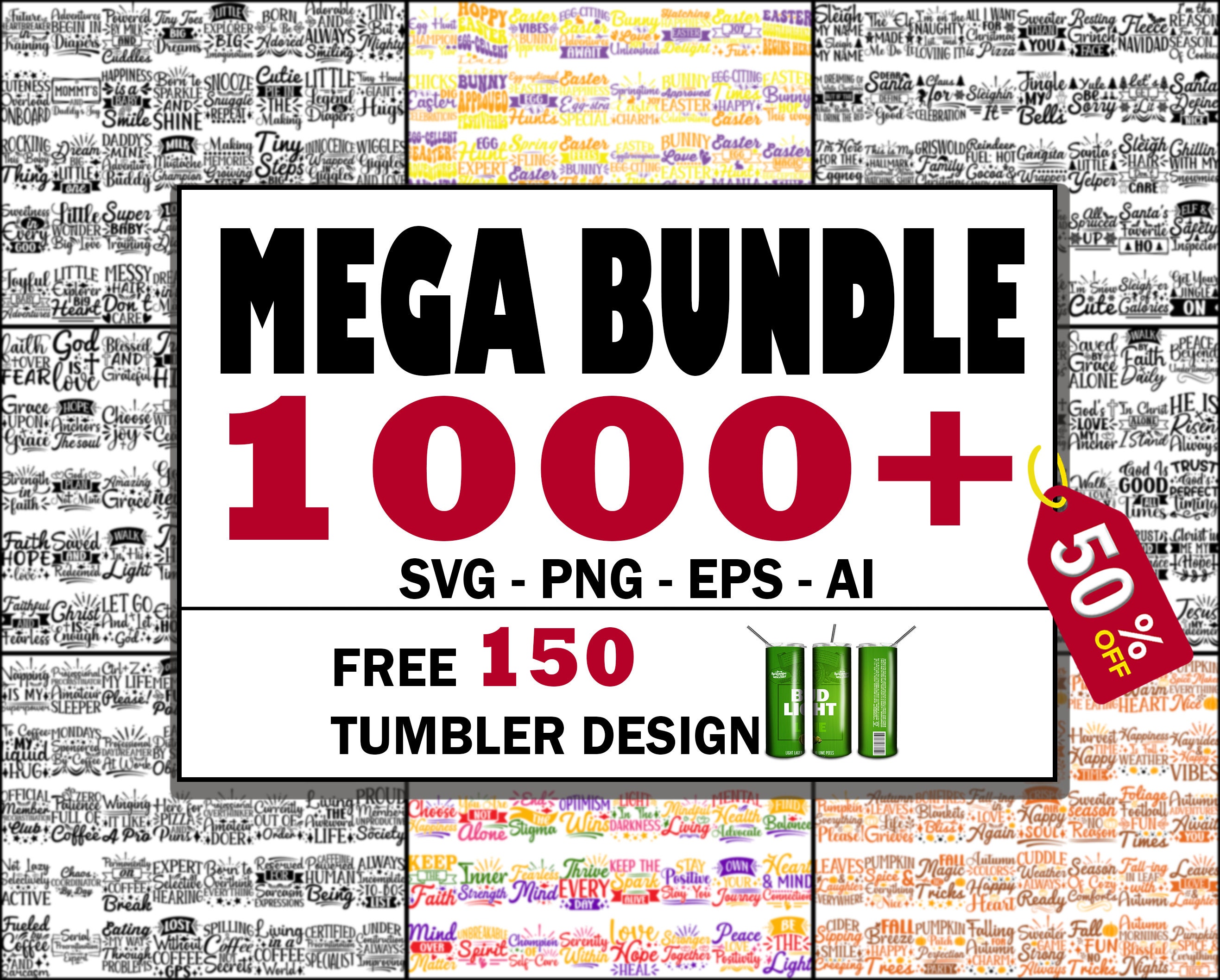 Mega SVG Bundle, Mega Bundle Svg, Svg Bundle, Mega Svg Cricuit ...
