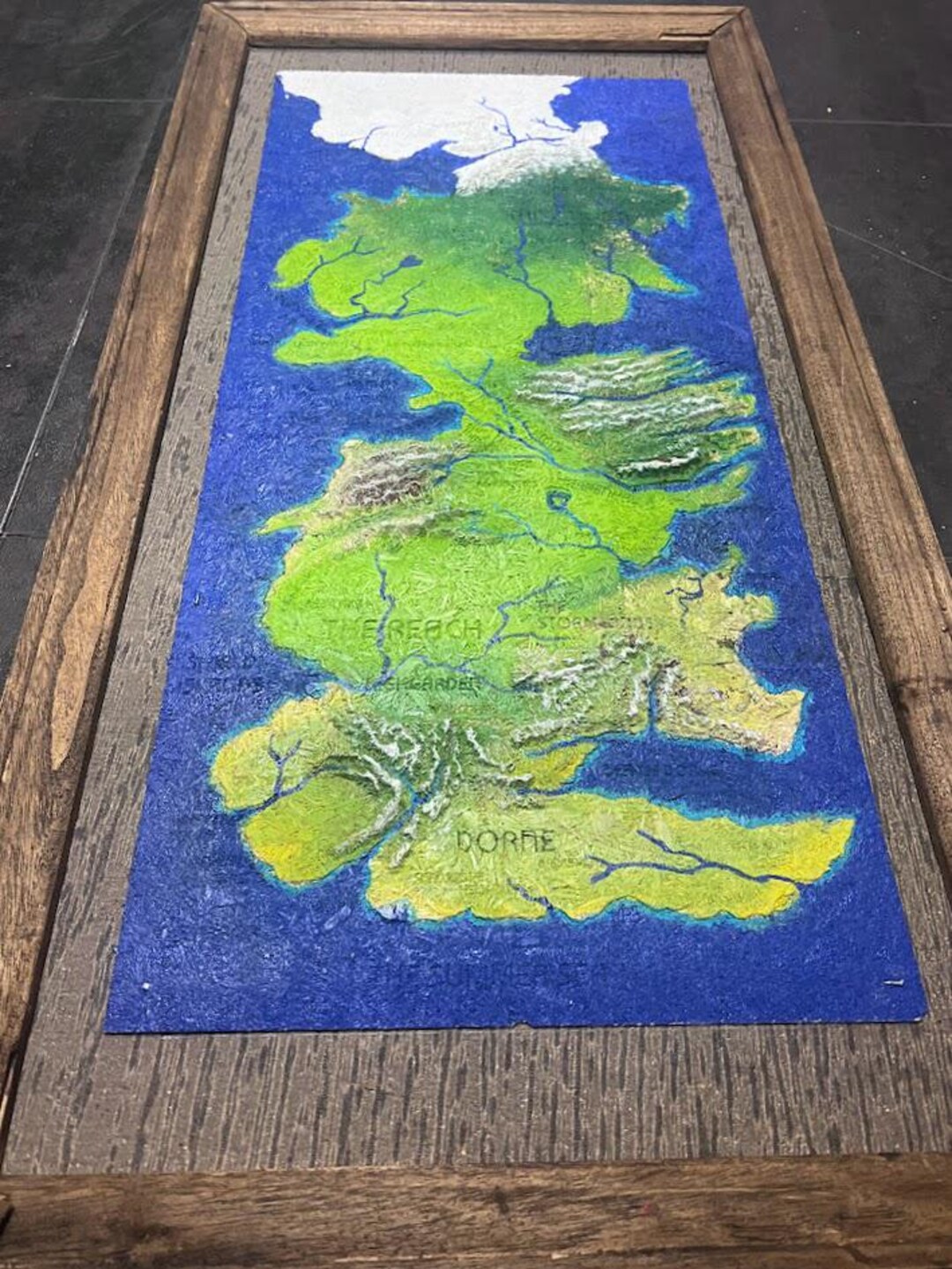 Westeros 3D Custom Made Terrain Map - Etsy