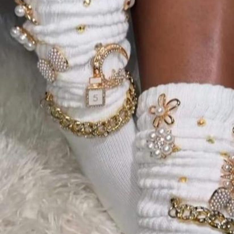 Socks With Charms - Etsy