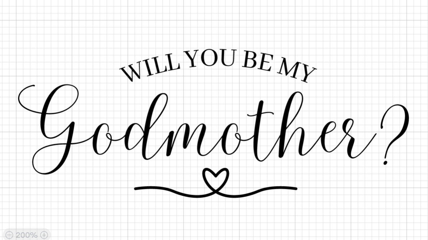 Godmother Proposal Svg, Godmother Svg, Godparents Proposal Svg ...