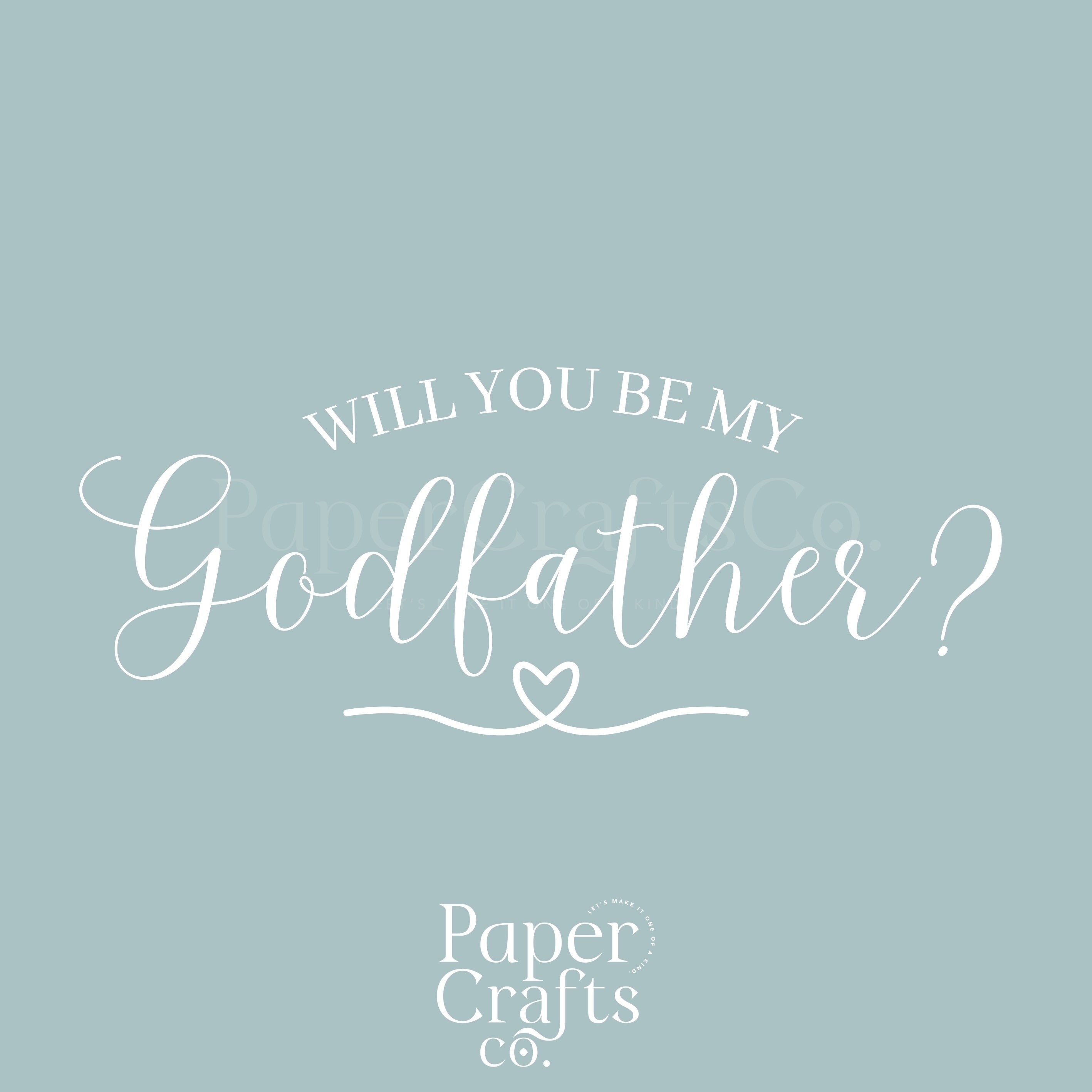 Godfather Proposal Svg, Godfather Svg, Godparents Proposal Svg ...