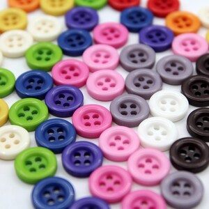 Small 10 Mm Buttons for Craft, Knitting and Sewing. Doll Buttons. 60 ...