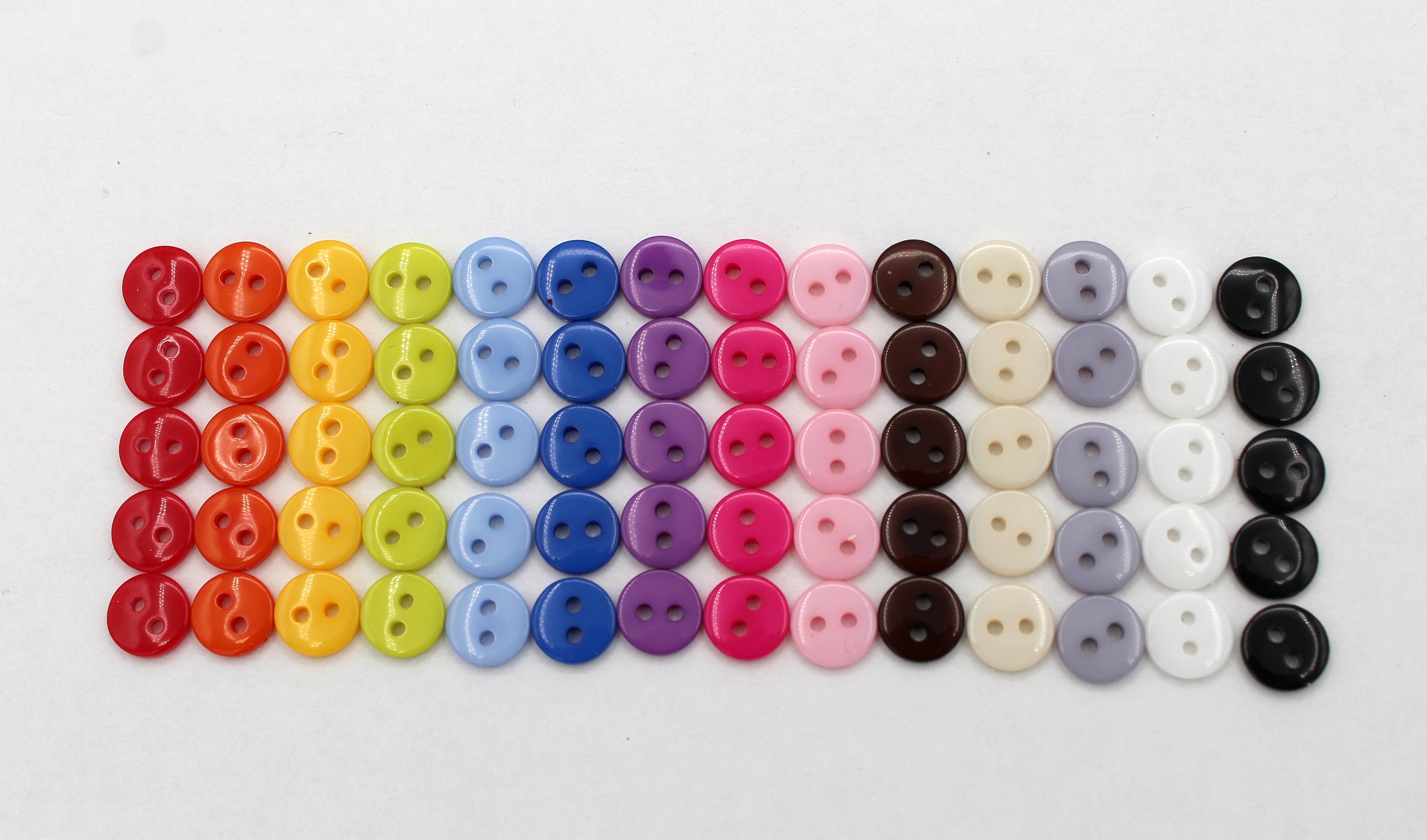 Set of 70 Small Buttons 9 Mm Buttons Sewing Knitting - Etsy