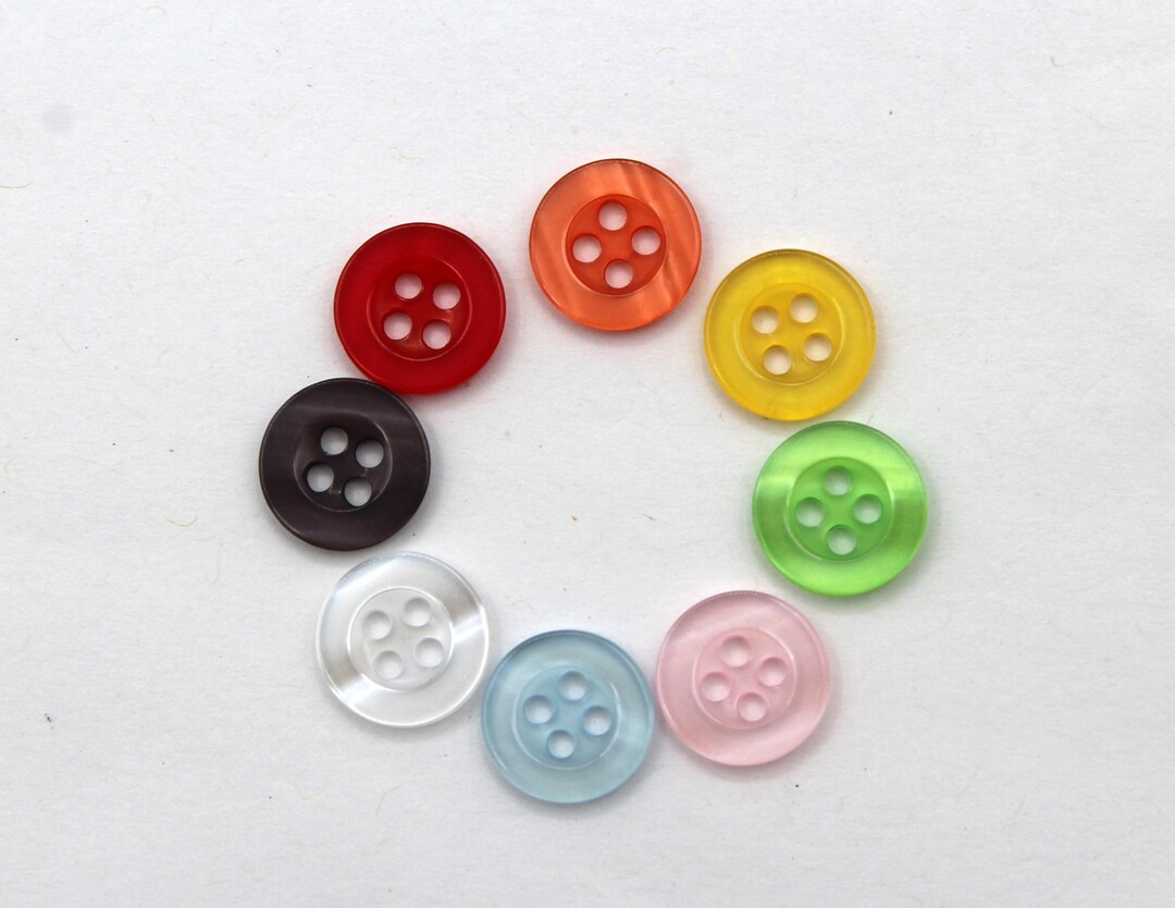 Small Buttons for Shirts, Blouses and Doll Clothes, Embellishment ...