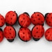 Ladybug Shank Buttons. 10 Buttons. - Etsy