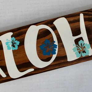Hawaii, Hawaiian Wood Sign, Honolulu, Beach House Decor, Blues Hawaiian ...