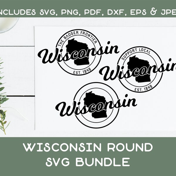 Wisconsin Home Svg - Etsy