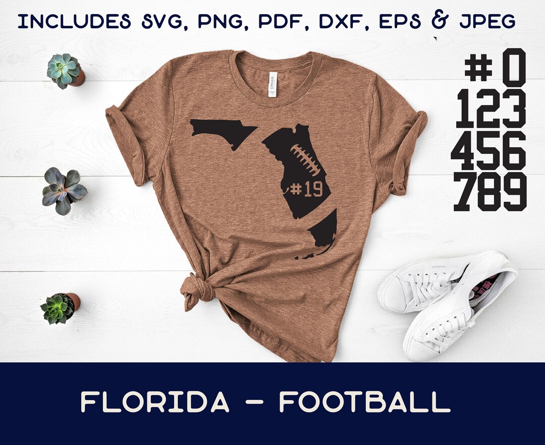 Florida State Football SVG Florida Football State With - Etsy