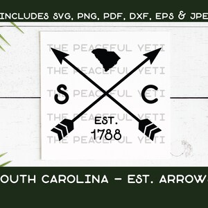 South Carolina State Home PNG SVG Instant Digital - Etsy