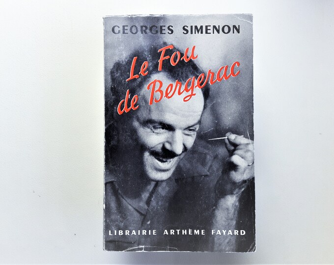 Le Fou De Bergerac - 1954 - Georges Simenon - Artheme Fayard ...