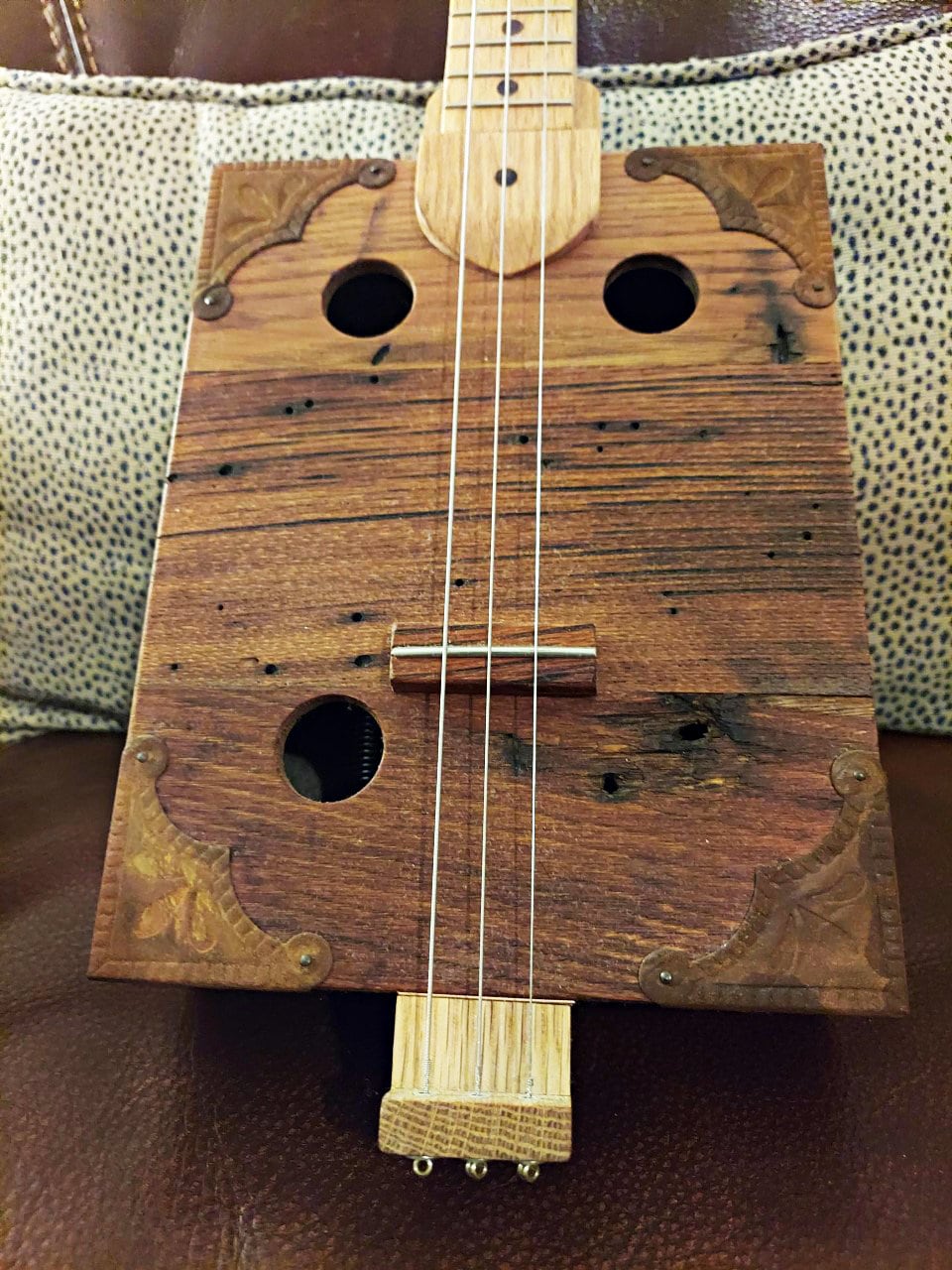 Rustic Acoustic Cigar Box Guitar - Etsy