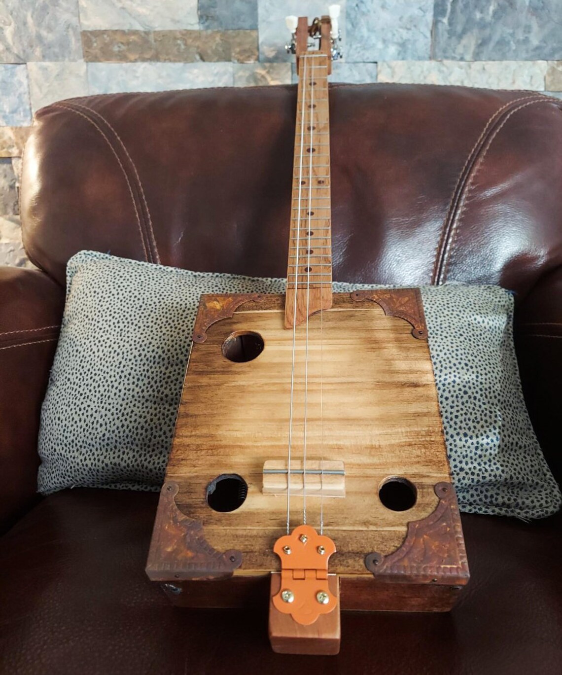 Acoustic Cigar Box Guitar | Etsy