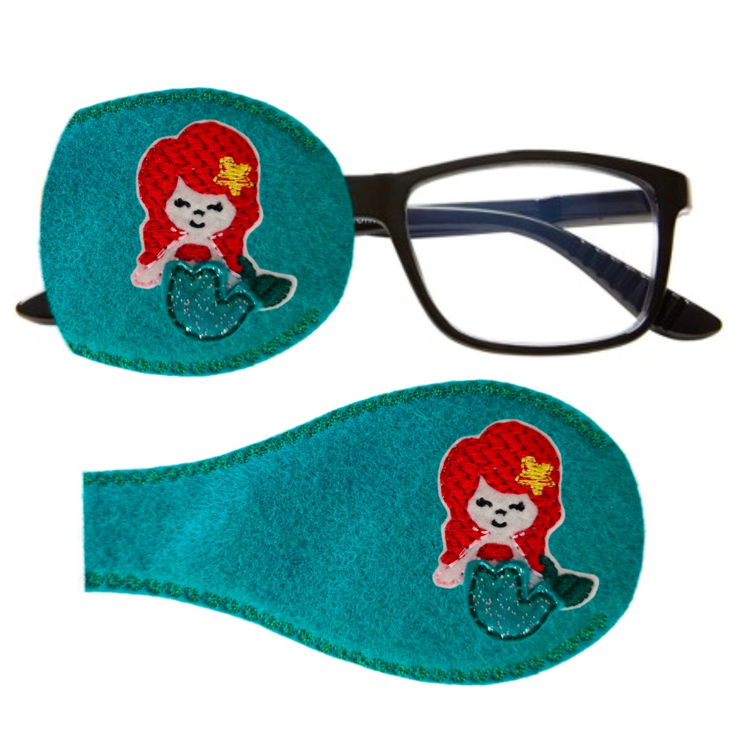 Kids and Adults Handmade Orthoptic Over Glasses Eye Patch for Lazy Eye ...
