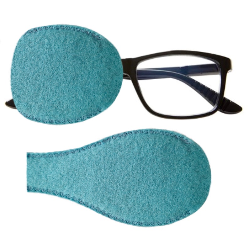 Handmade Orthoptic Eye Patch for Glasses: Lazy Eye, Amblyopia - Etsy