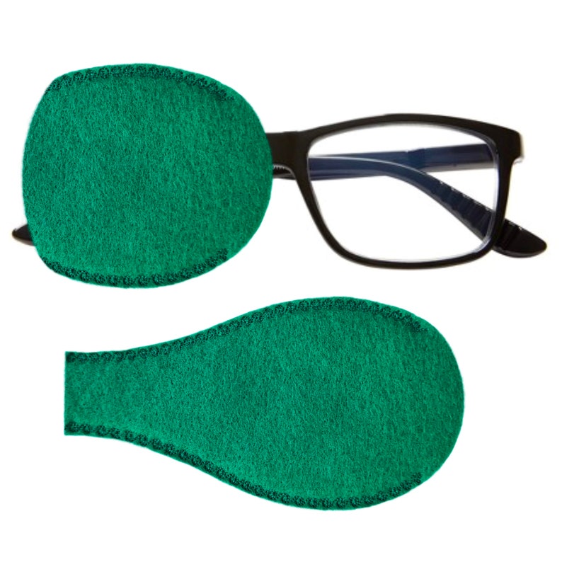 Handmade Orthoptic Eye Patch for Glasses: Lazy Eye, Amblyopia - Etsy