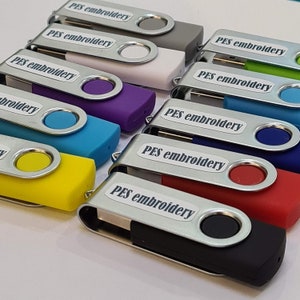 Huge Embroidery Desigs Collection on a USB Stick, PES Format for ...