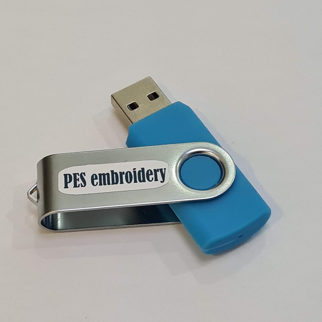 Huge Embroidery Desigs Collection on a USB Stick, PES Format for ...