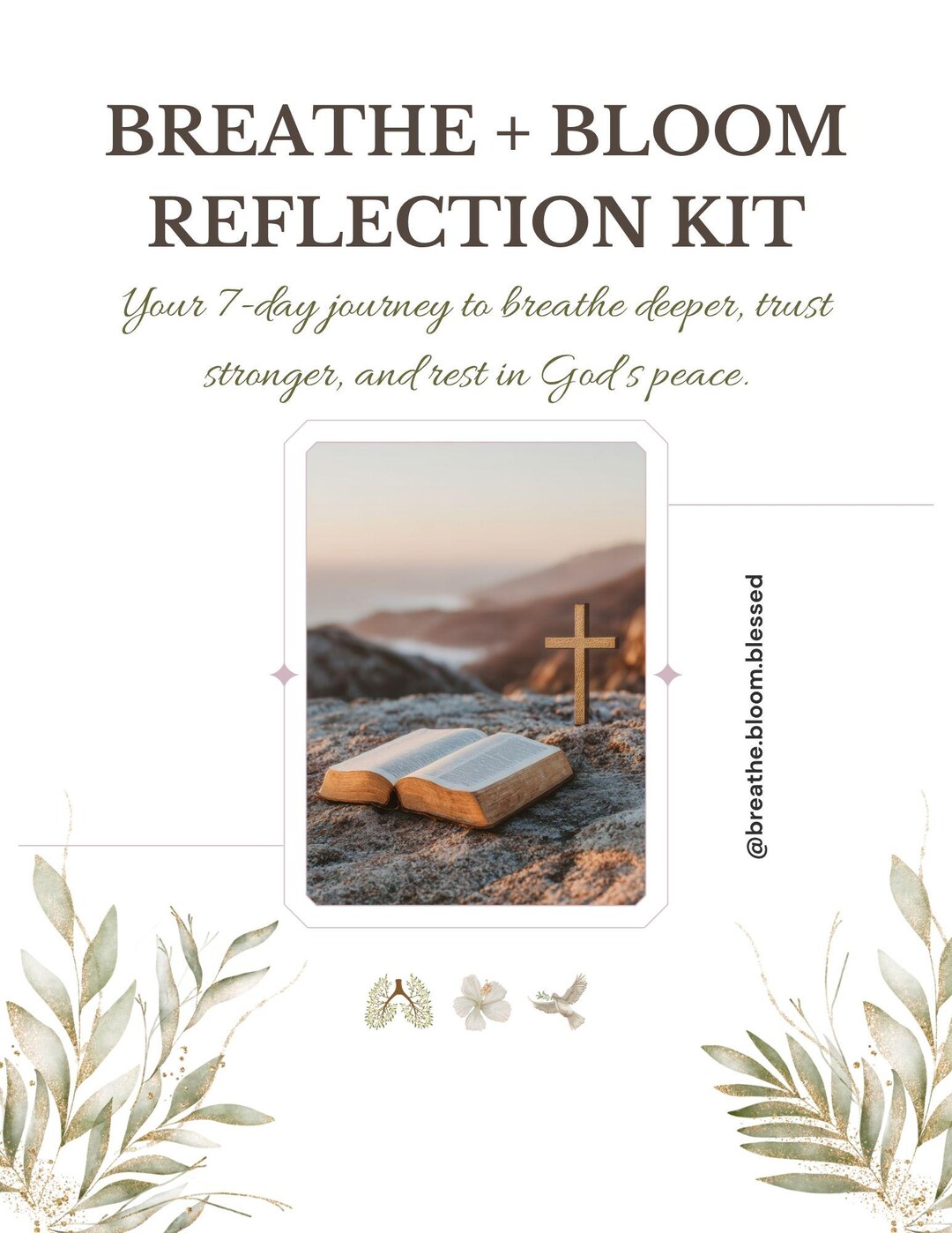Breathe + Bloom Reflection Kit- Faith Edition - Etsy