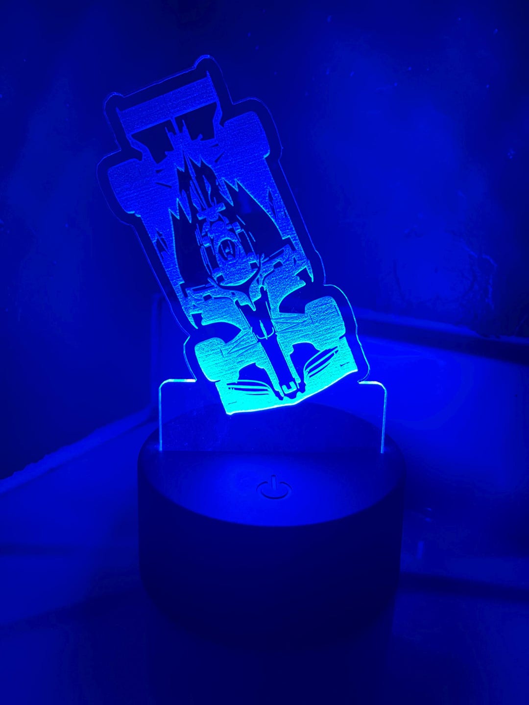 Indy Race Car LED Night Light for Boys - Racing Kids Gift - Color ...