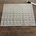 Graph Paper Math Board With 1-100 Numbers - 1 X 1” Inch Boxes and 10 X ...
