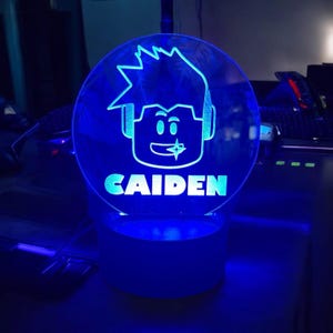 Avatar Gaming LED Night Light - 7 Color Options - Desk or Room Decor ...