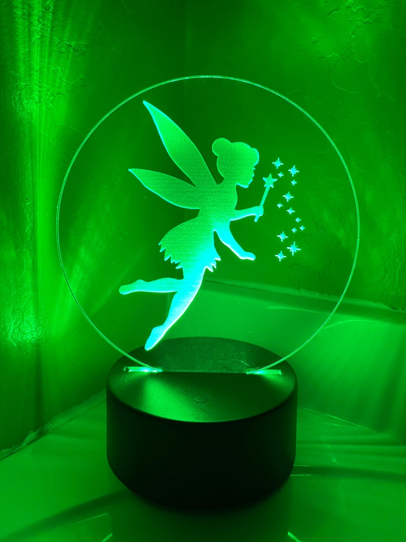 Fairy LED Light Nightlight Desk Lamp Decor Magical Girls Bedroom - Etsy