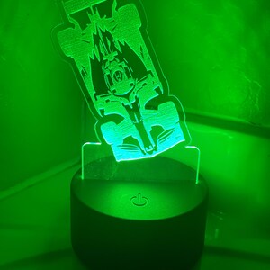 Indy Race Car LED Night Light for Boys - Racing Kids Gift - Color ...