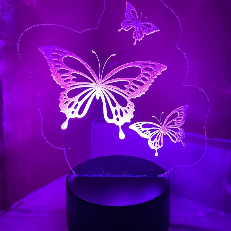 Butterfly Led - Etsy