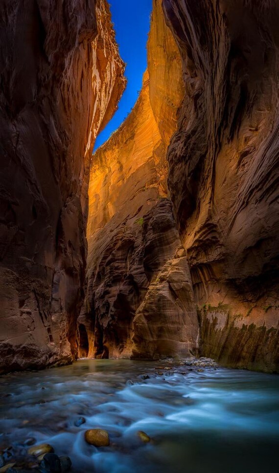 Zion Narrows Wall Street