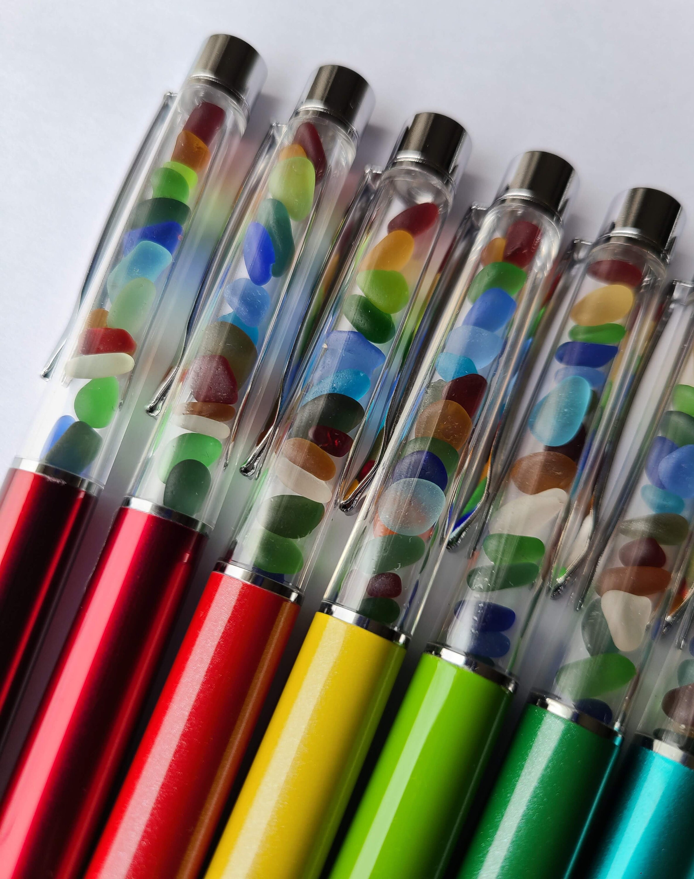 Puerto Rico Seaglass Pen Multi Colors FREE SHIPPING - Etsy