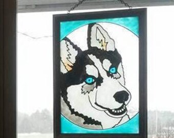 Alaska stained glass | Etsy