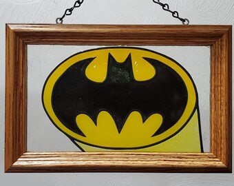 Bat Signal Art - Etsy