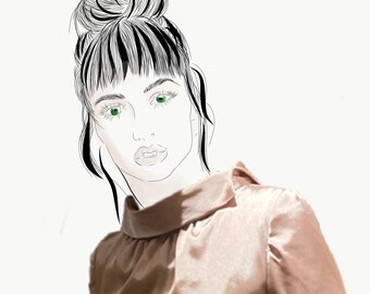 Womens Split Neck Tunic Pattern - Etsy