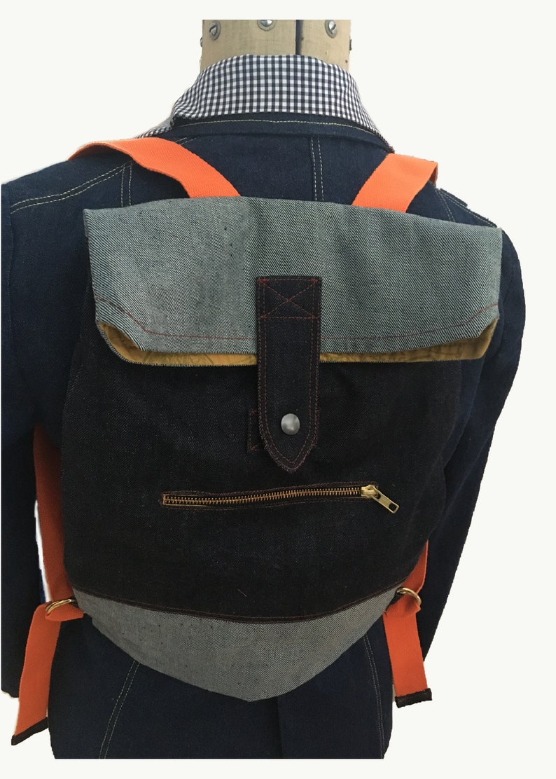 Instant PDF Download Knapsack, Back Pack, Ruck Sack Sewing Pattern With ...