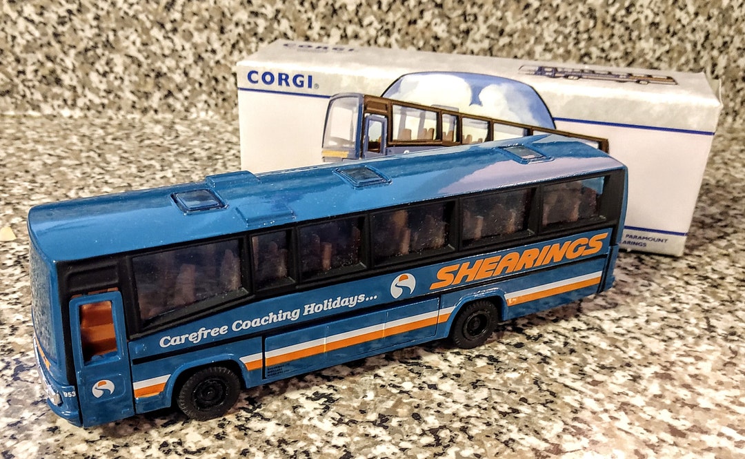 Vintage Corgi Plaxton Paramount Shearings Die Cast 1/50 Scale Bus UK ...