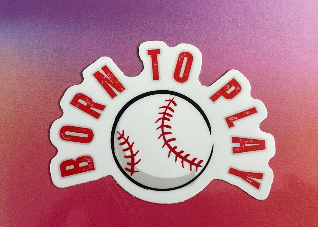 Baseball - Born to Play - Etsy