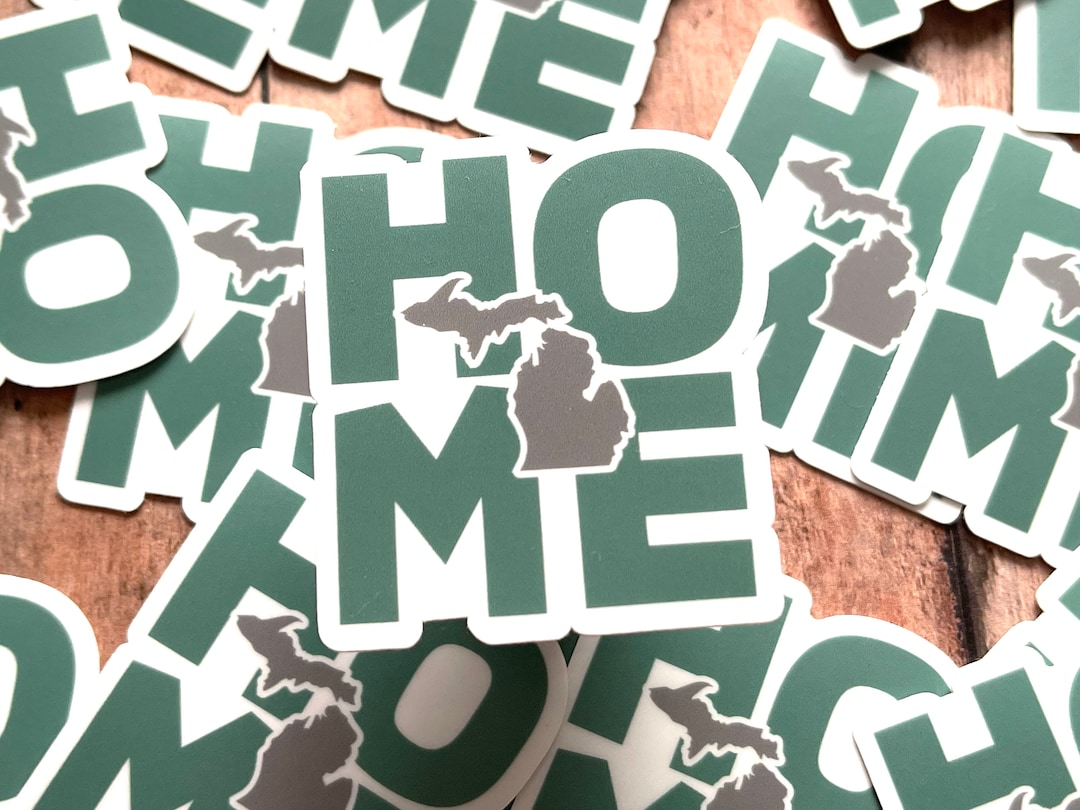 HOME Sticker - Etsy