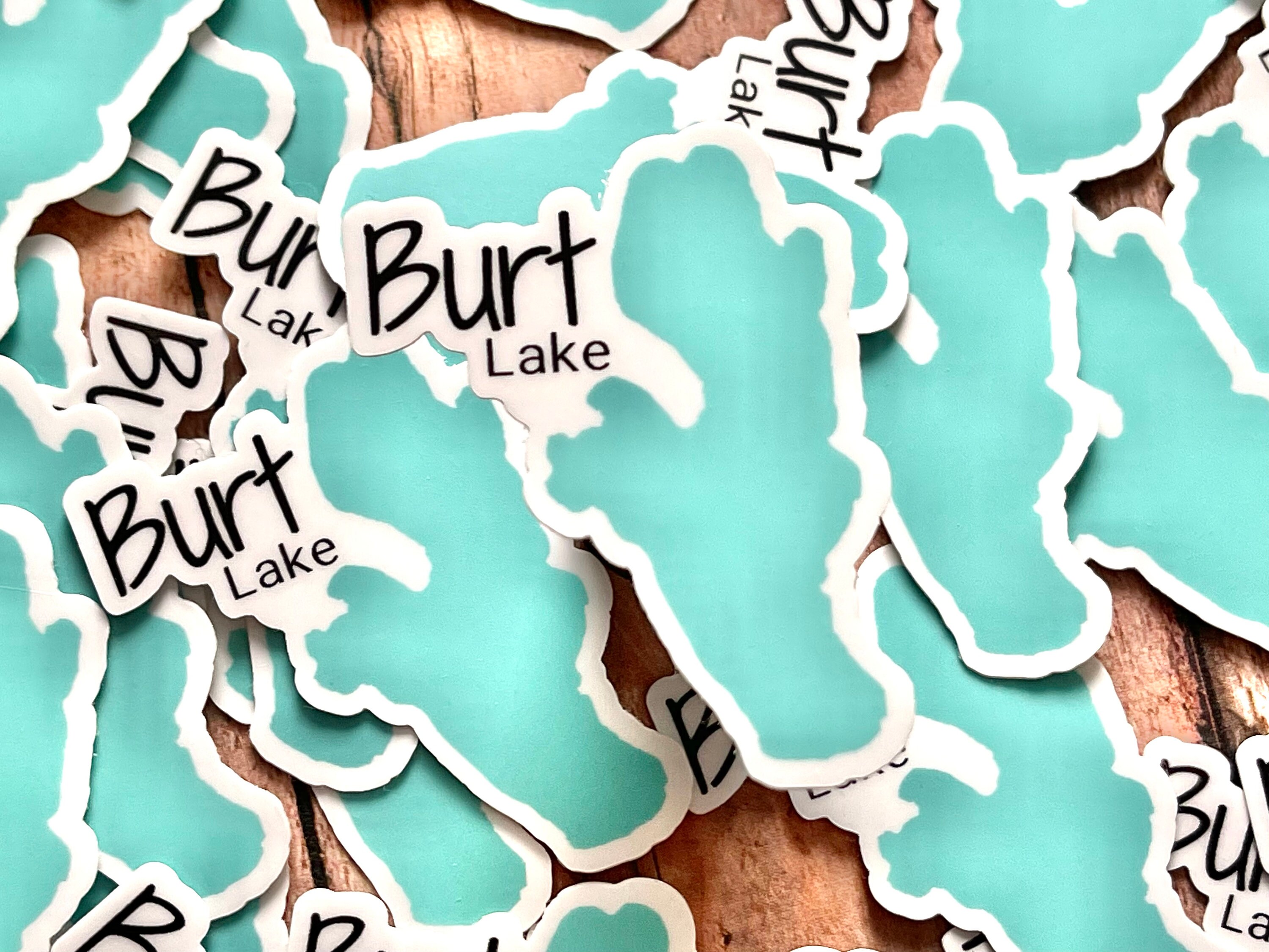 Burt Lake Sticker SMALL - Etsy