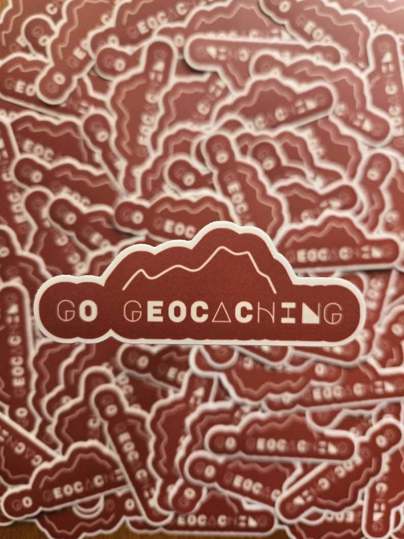 Geocaching Stickers – Weatherproof Vinyl Decal Pack - Etsy