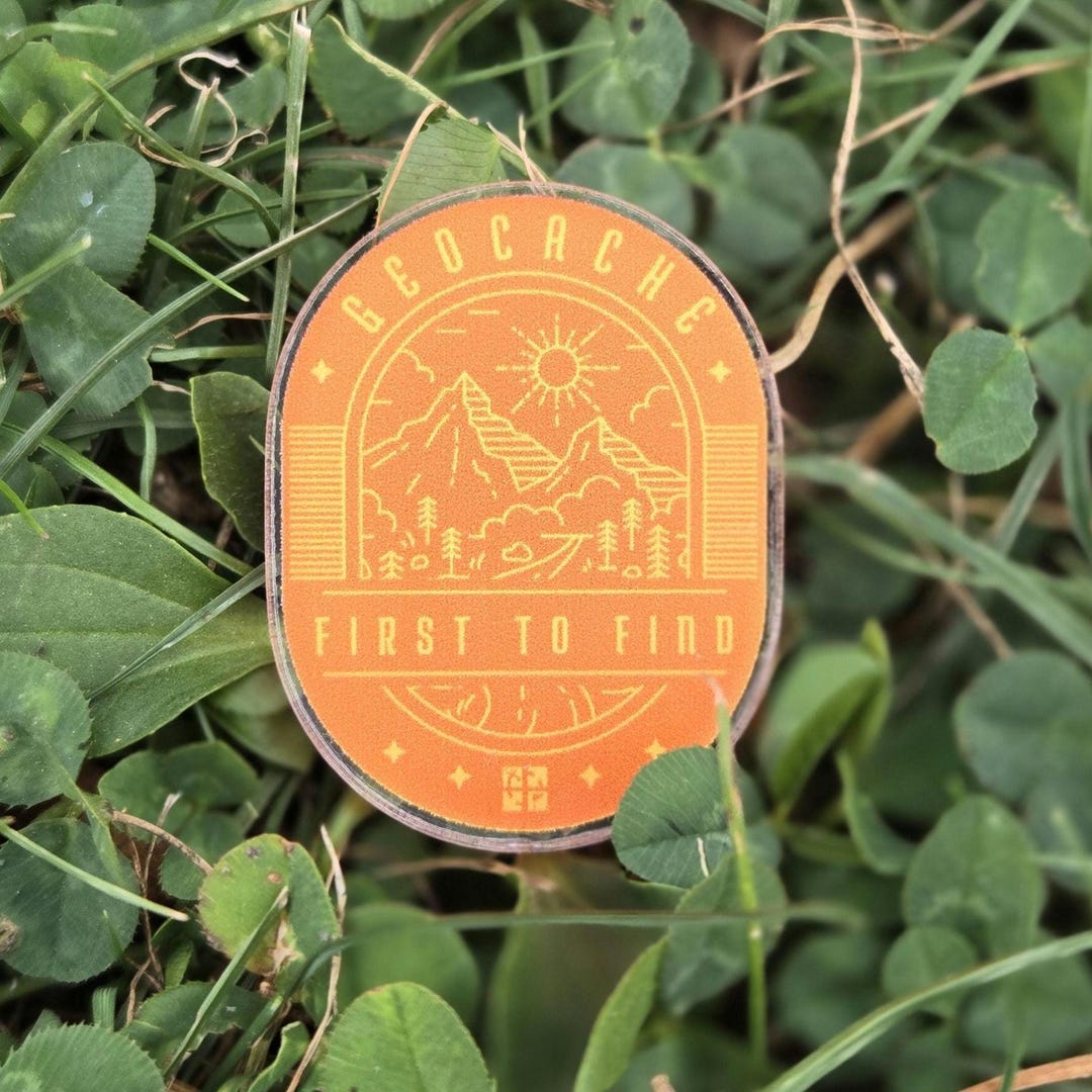 Geocaching First to Find Acrylic Pin – Swag Prize (1.5") - Etsy