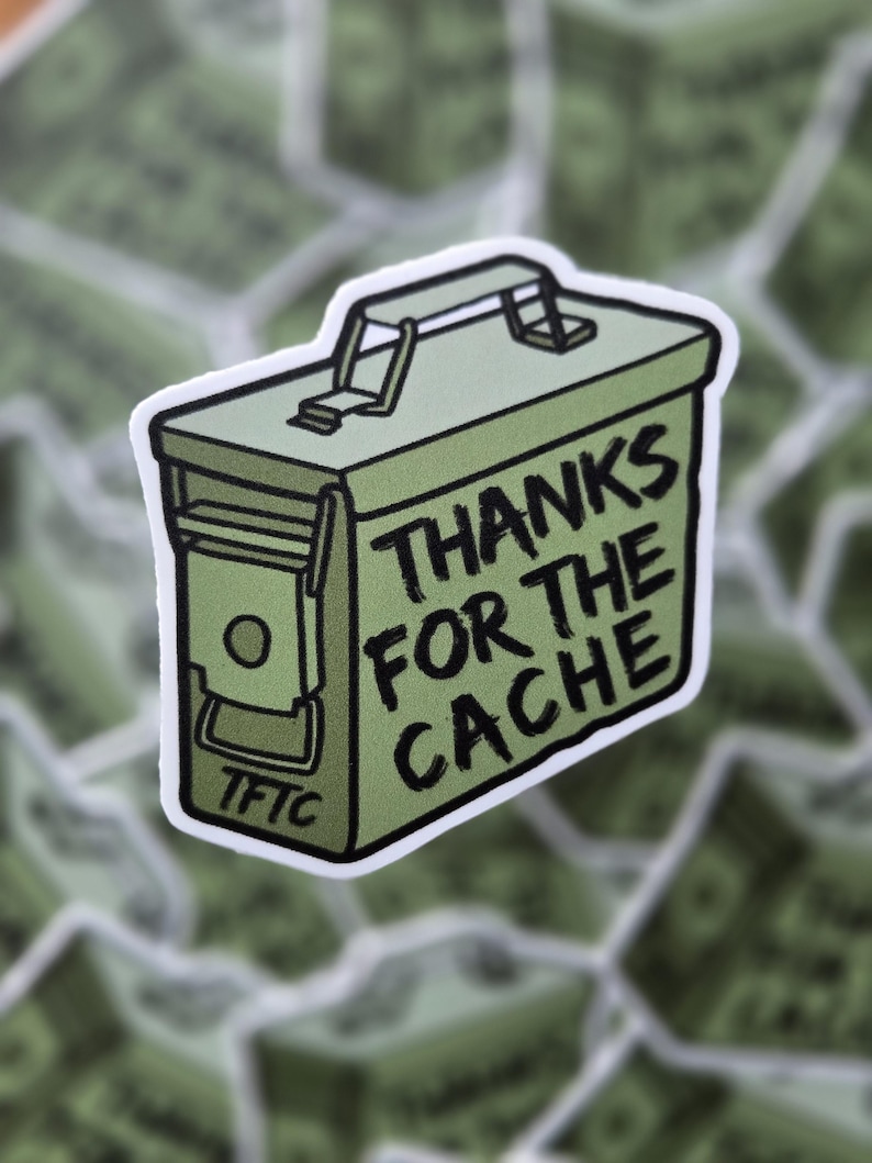 Geocaching Stickers – Weatherproof Vinyl Decal Pack - Etsy