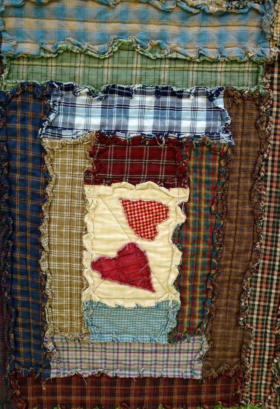 Raw Edge Log Cabin Quilt Pattern by Rosemary Makhan - Etsy Canada