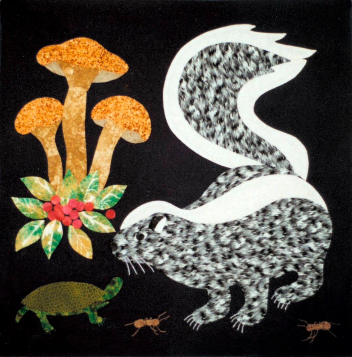 Woodland Creatures Collector Series 5 Skunk Pattern by - Etsy