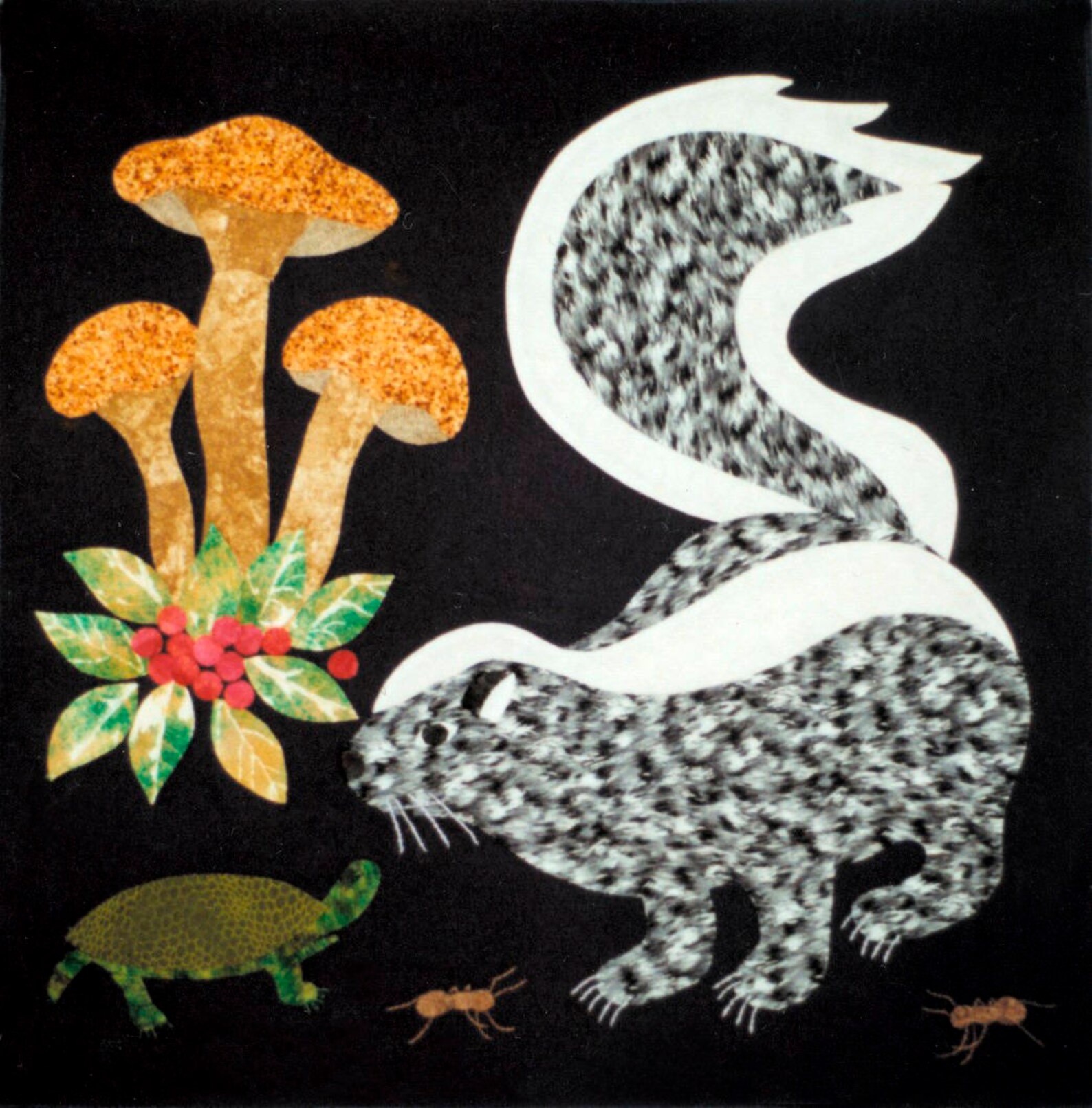 Woodland Creatures Collector Series #5 Skunk Pattern by Rosemary Makhan ...