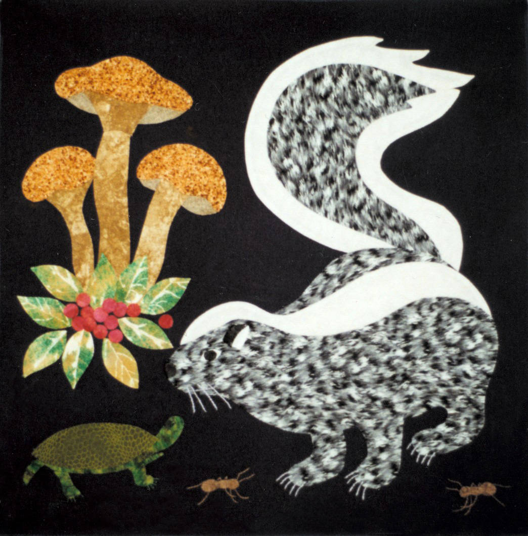 Woodland Creatures Collector Series 5 Skunk Pattern by | Etsy